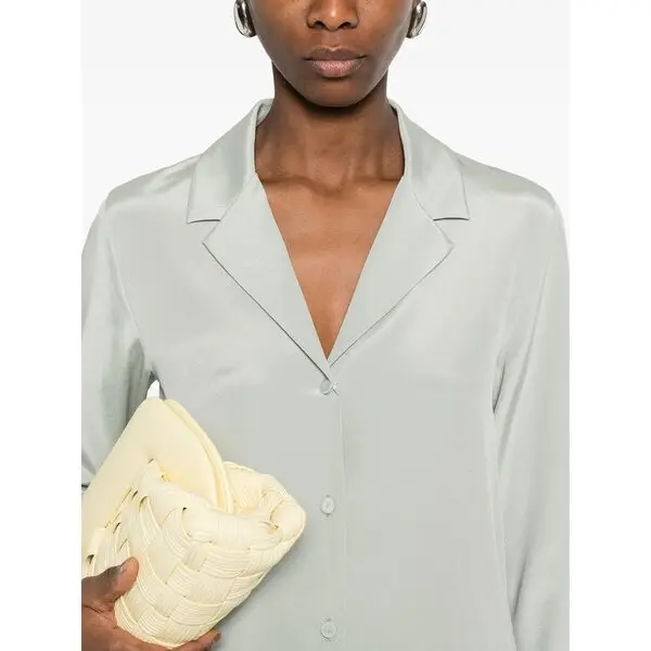 Max Mara Silk Blend Shirt - Green