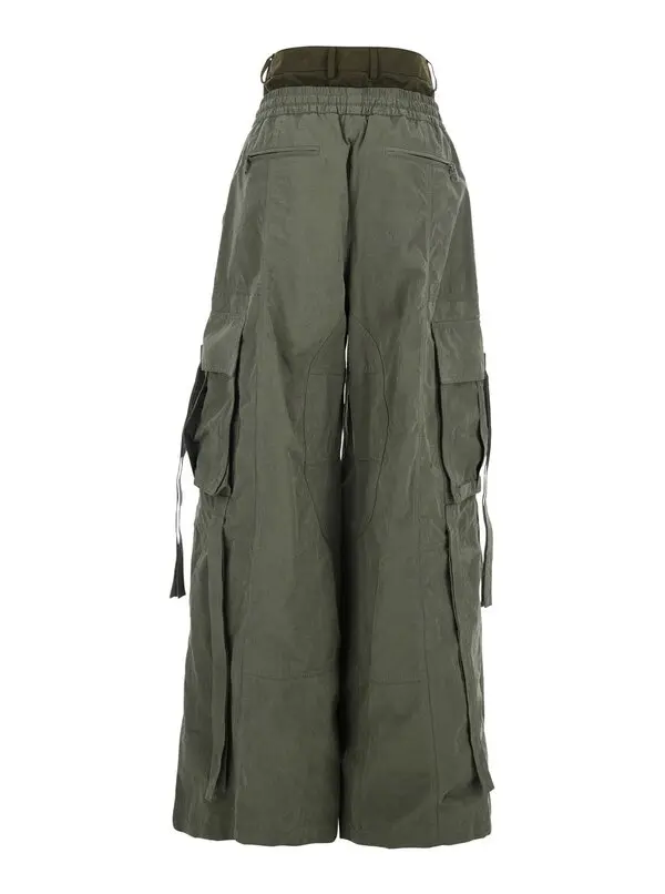 Dolce & Gabbana Cotton Blend Cargo Pants - Multicolor
