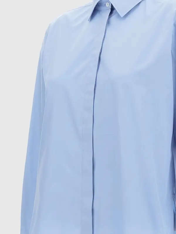 Max Mara Long Sleeve Shirt - Blue