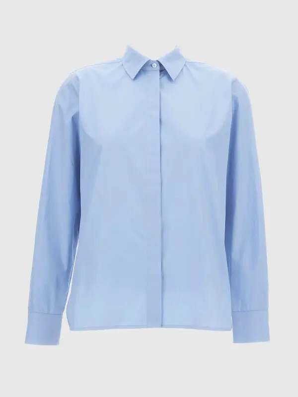 Max Mara Long Sleeve Shirt - Blue