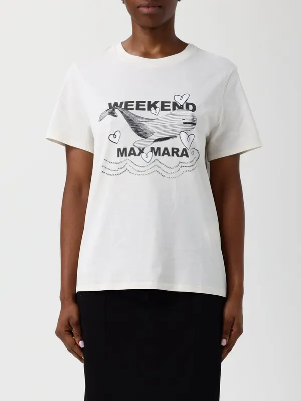 Max Mara Graphic Print T-shirt