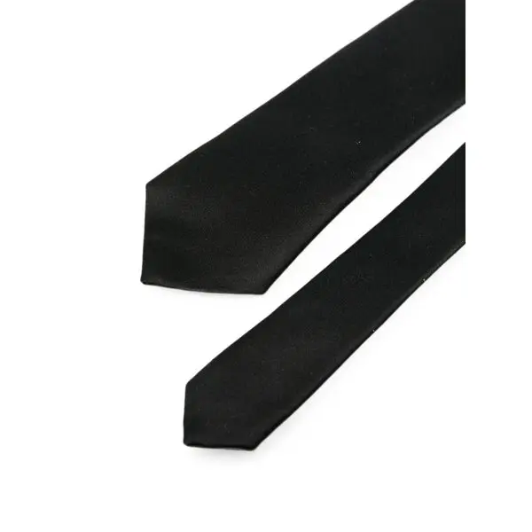 Saint Laurent Silk Neck Tie - Black