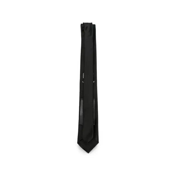Saint Laurent Silk Neck Tie - Black