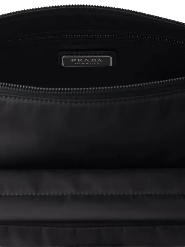 Prada Re-nylon And Saffiano Leather Shoulder Bag
