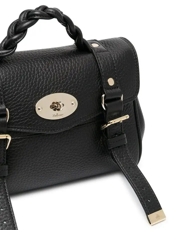 Mulberry Alexa Mini Leather Handbag - Black