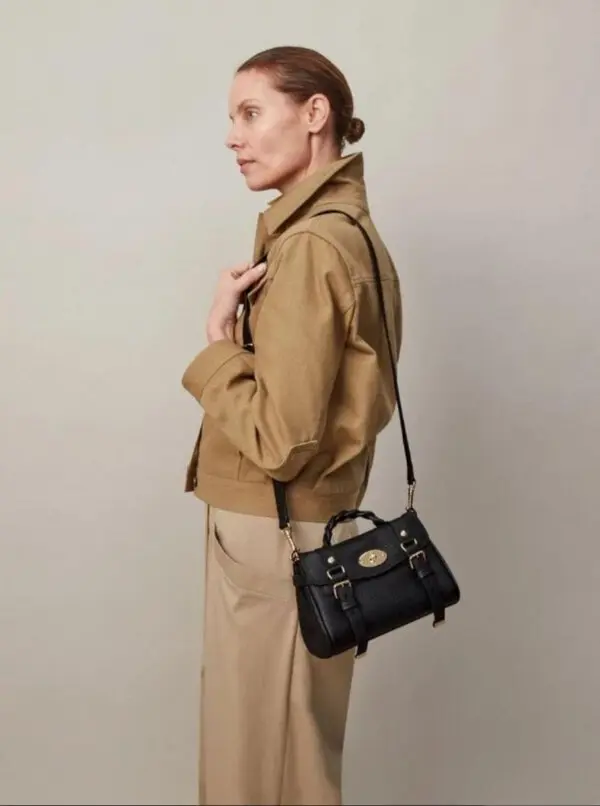 Mulberry Alexa Mini Leather Handbag - Black