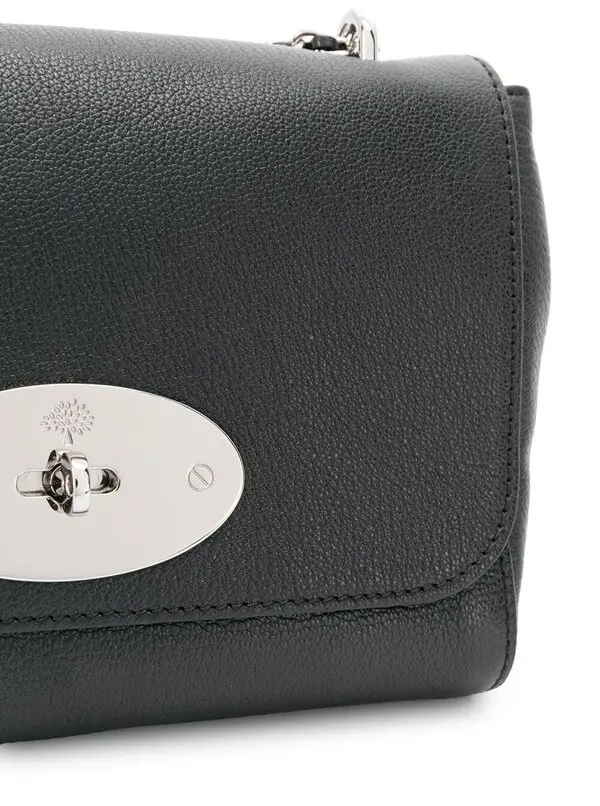 Mulberry Lily Shoulder Bag With Turn Lock Closure And Chain Strap - Multicolor
