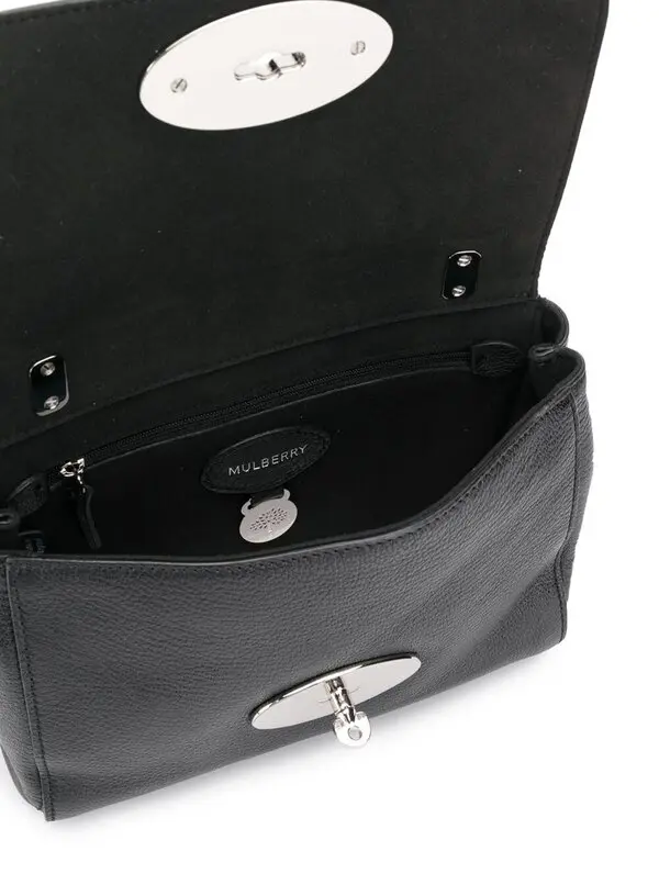 Mulberry Lily Shoulder Bag With Turn Lock Closure And Chain Strap - Multicolor