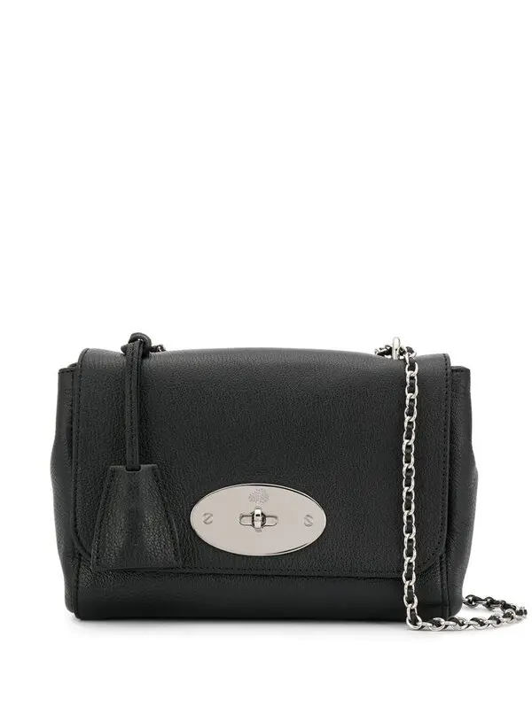 Mulberry Lily Shoulder Bag With Turn Lock Closure And Chain Strap - Multicolor