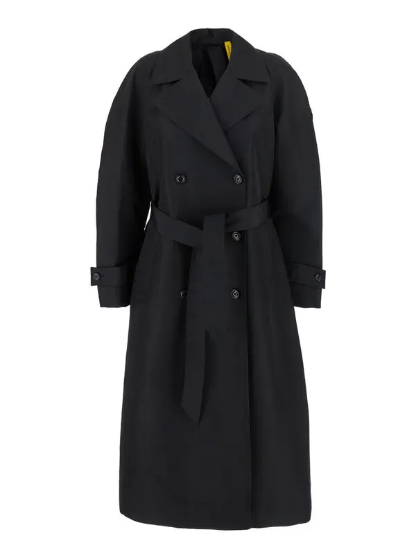 Moncler Zake" Tech Fabric Coat With Wide Lapels - Multicolor