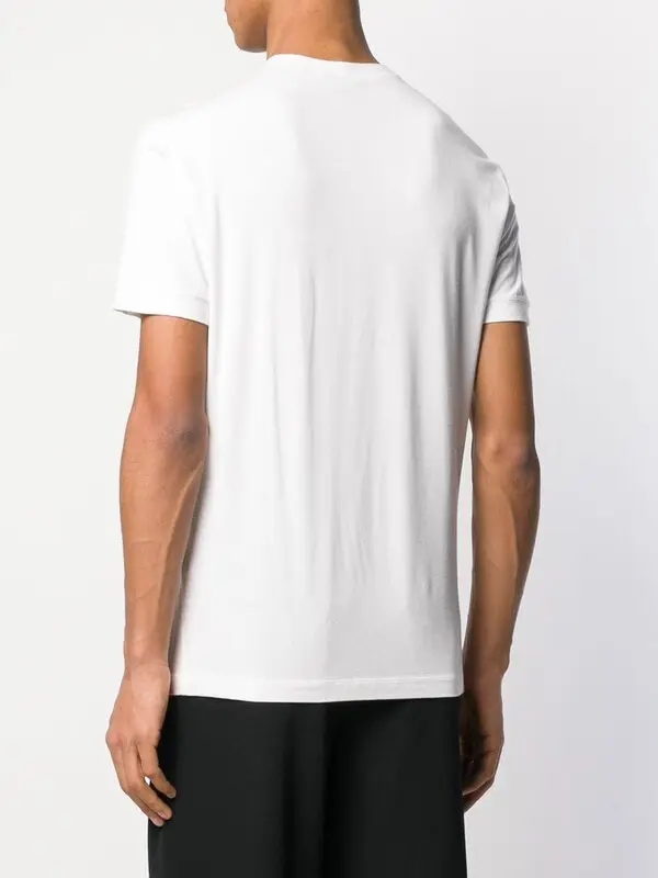 Giorgio Armani Stretch Viscose Jersey Crew Neck T-shirt