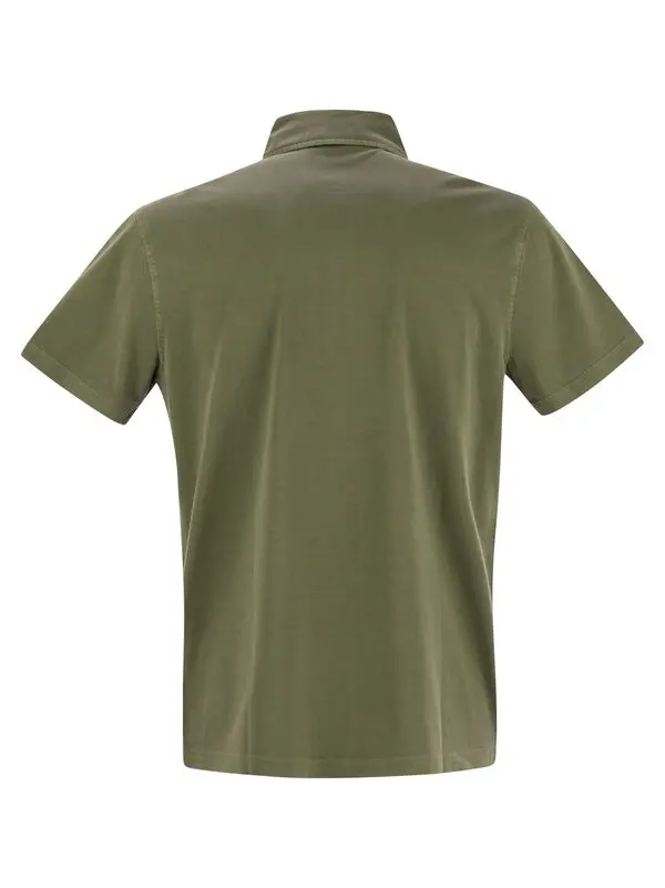 FAY Cotton Jersey Polo Shirt - Multicolor