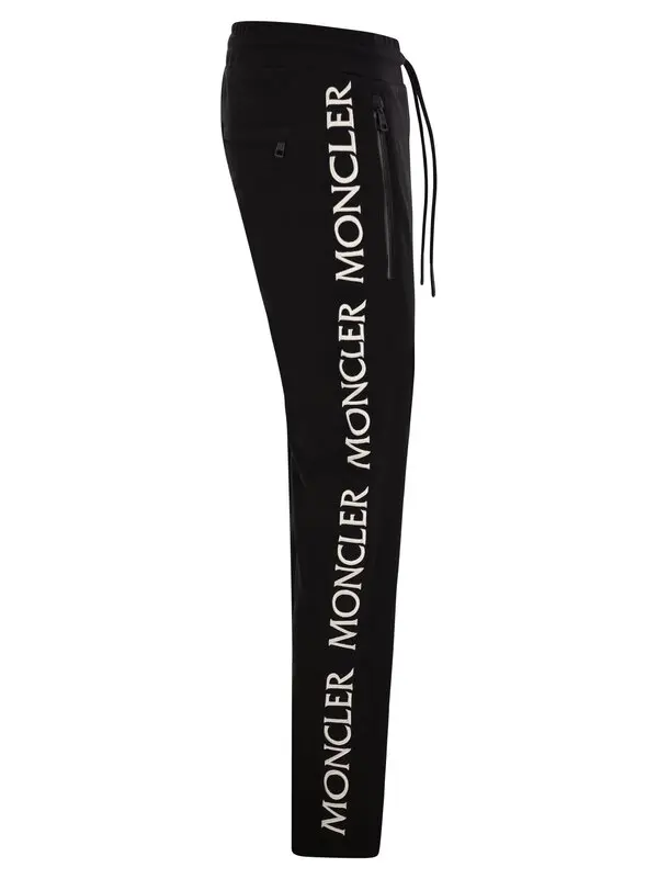 Moncler Trousers With Logo