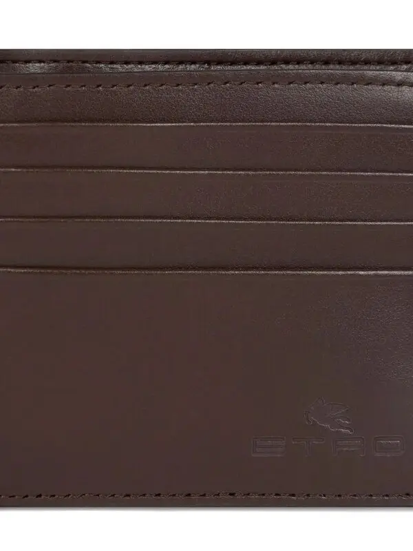 Etro Arnica Bi-fold Wallet - Brown