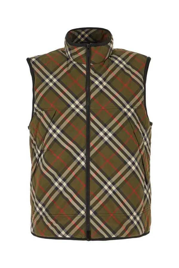 Burberry Checked Vest