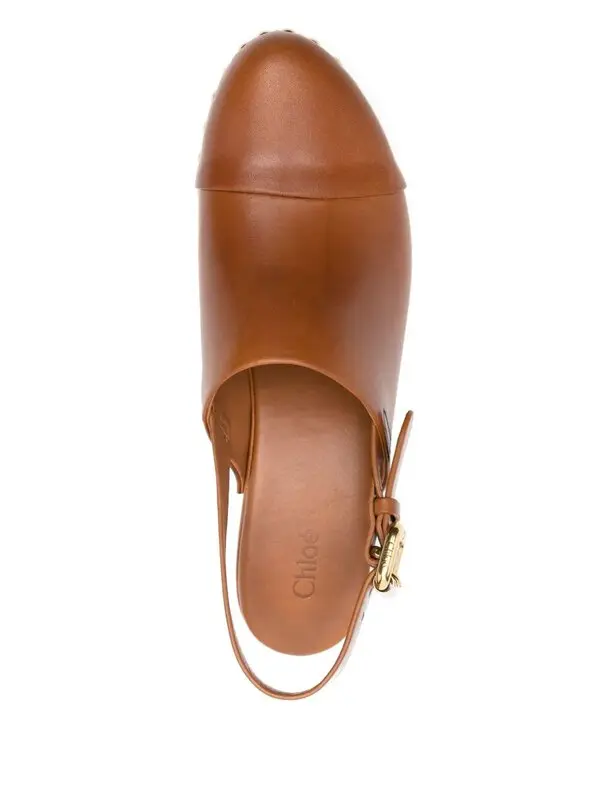 Chloé Jeannette Wedge Clogs