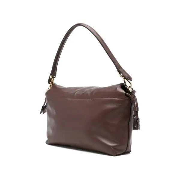 Fendi Leather Shoulder Bag - Brown