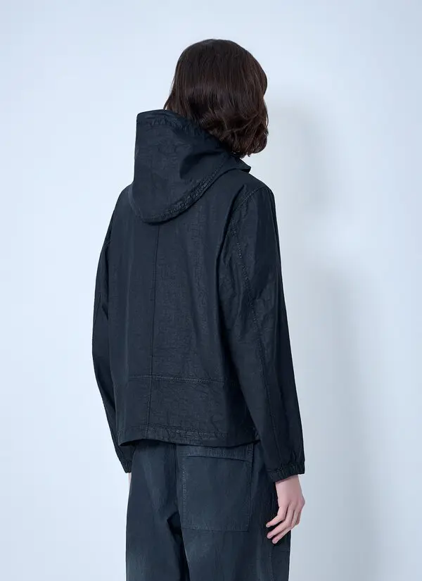 Stone Island Technical Hooded Jacket - Black