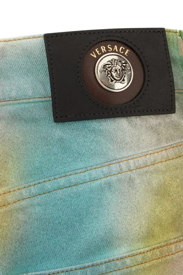 Versace Printed Jeans