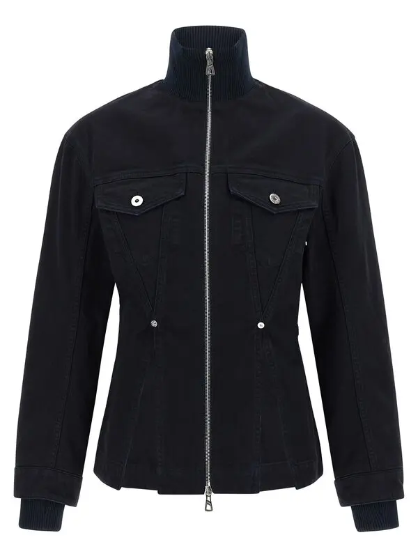 JEAN PAUL GAULTIER The Slit Denim Jacket - Blue