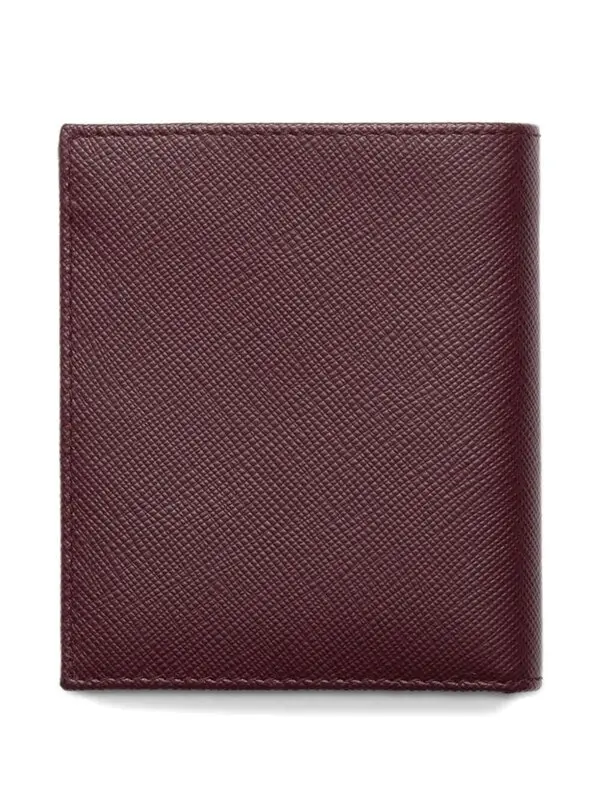 Prada Saffiano Leather Wallet - Red