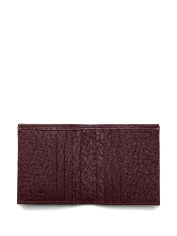 Prada Saffiano Leather Wallet - Red