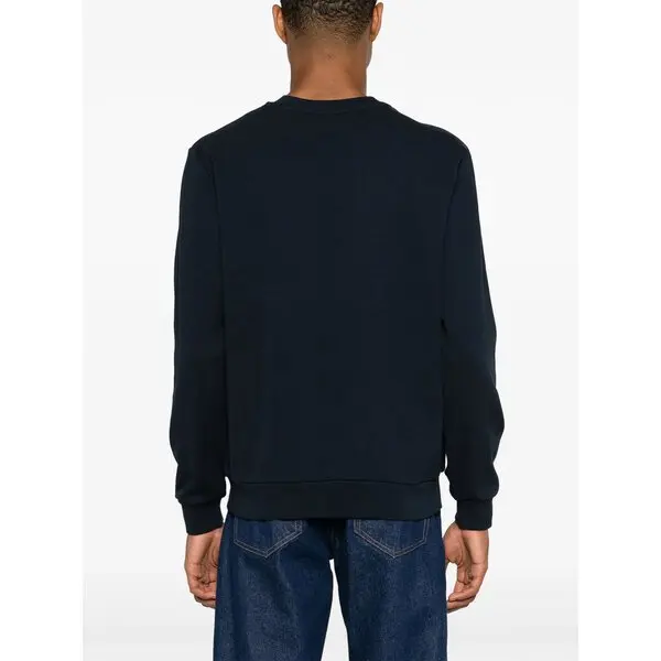 A.p.c. Crewneck Sweatshirt With Flocked Logo