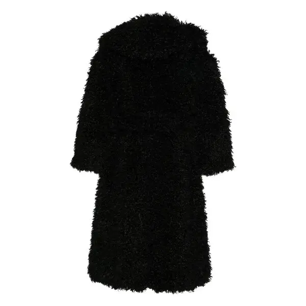 ROTATE BY BIRGER CHRISTENSEN Textured Faux Fur Coat