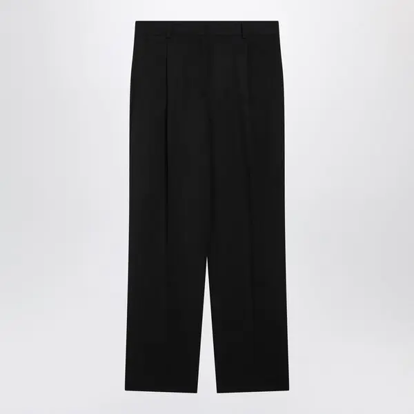 TOTEME Wool-blend Trousers - Black