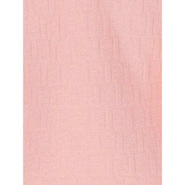 Fendi Short Sleeve Polo Dress - Pink