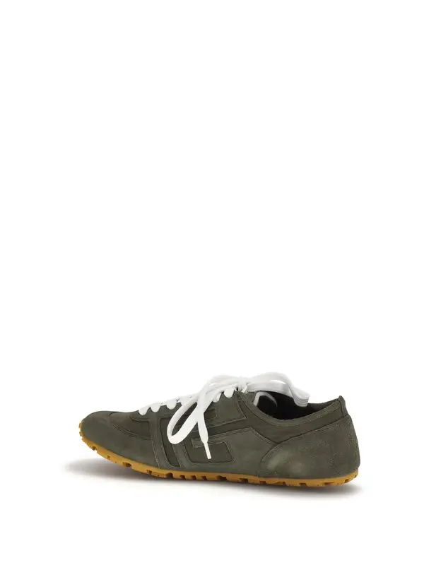 Balmain Racer Sneakers - Green