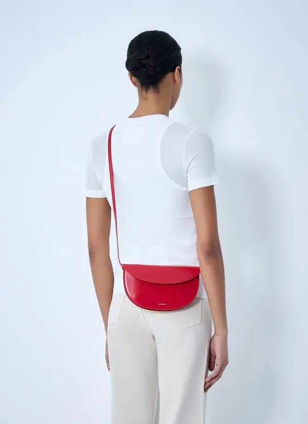 JIL SANDER Curve Wallet With Strap