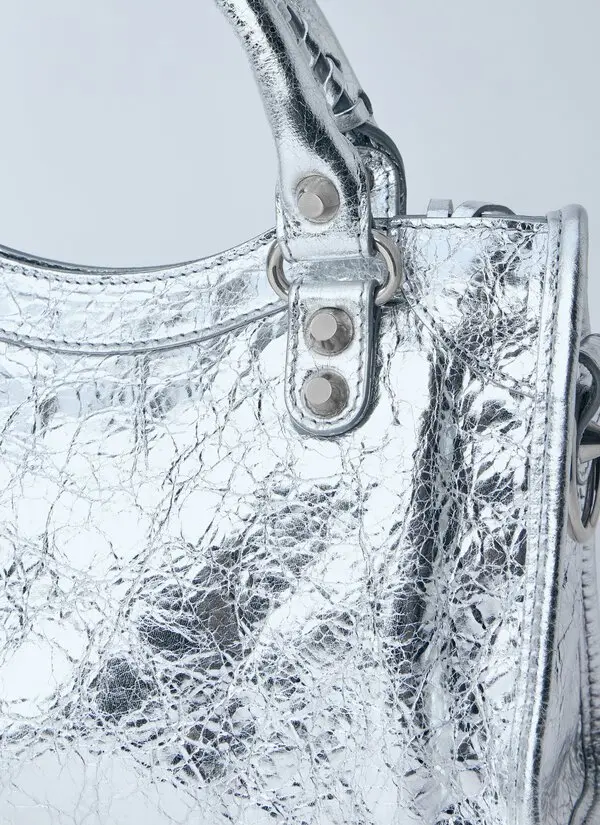 Balenciaga Le City Mini Handbag - Silver