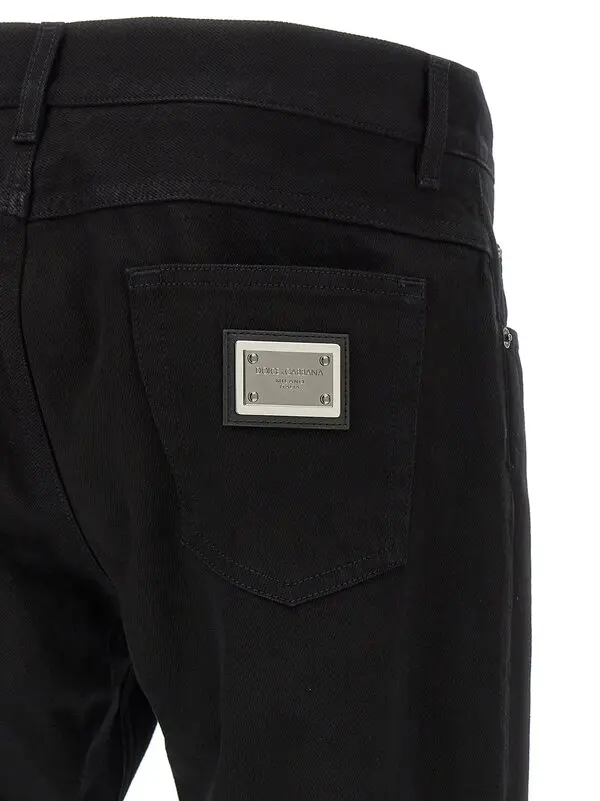 Dolce & Gabbana Mercury" Cotton Denim Pants