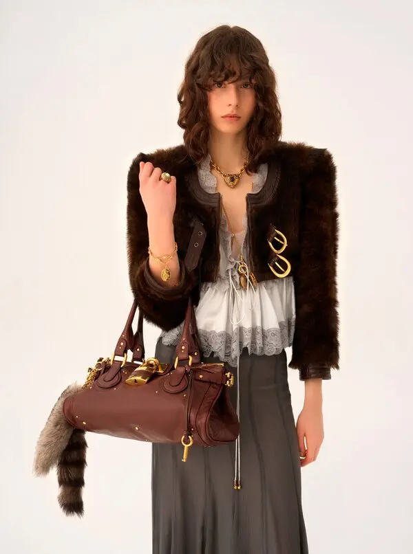 Chloé Paddington Shoulder Bag - Brown