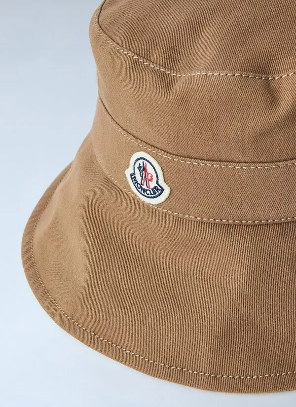 Moncler Logo Patch Bucket Hat