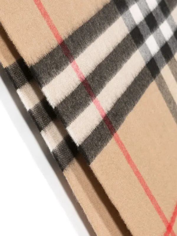 Burberry Check Cashmere Scarf - Multicolor