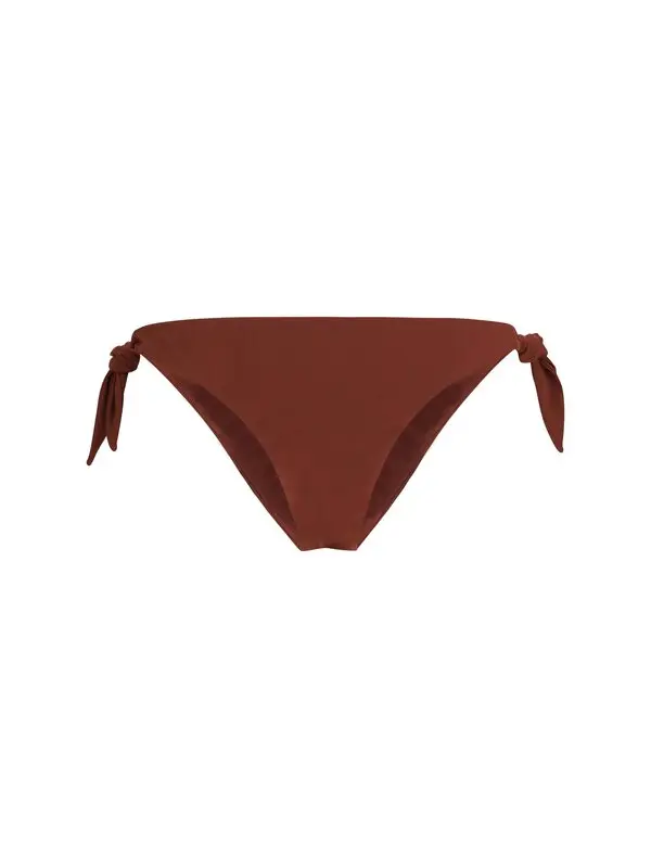 Brunello Cucinelli Embellished Bikini Bottom - Red