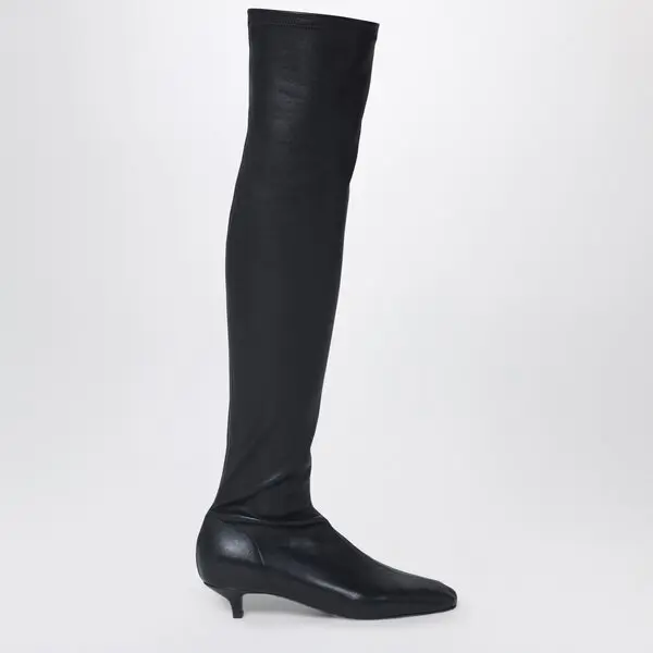 TOTEME Day Knee-high Boots In Nappa Leather - Black