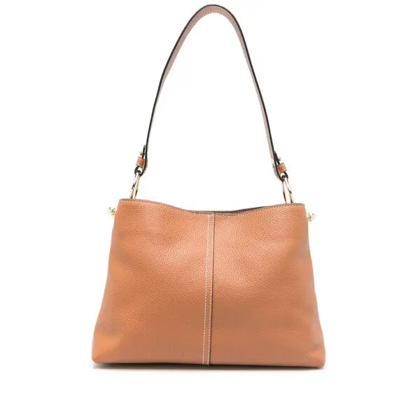 Strathberry Cognac Calf Leather Tote Bag - Brown