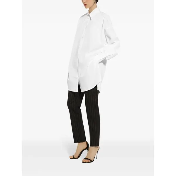Dolce & Gabbana Slim-fit Wool Blend Trousers