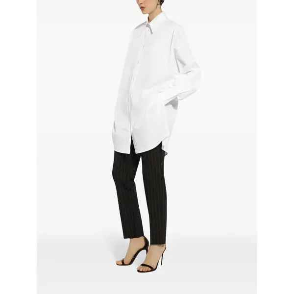 Dolce & Gabbana Slim-fit Wool Blend Trousers