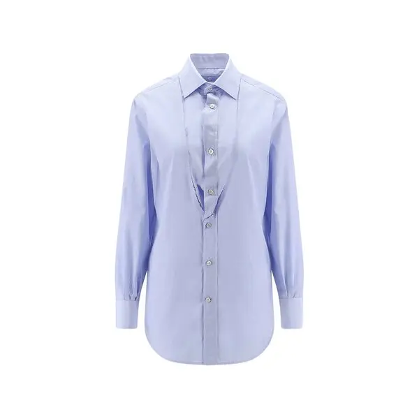 MAISON MARGIELA Long Sleeve Shirt - Blue