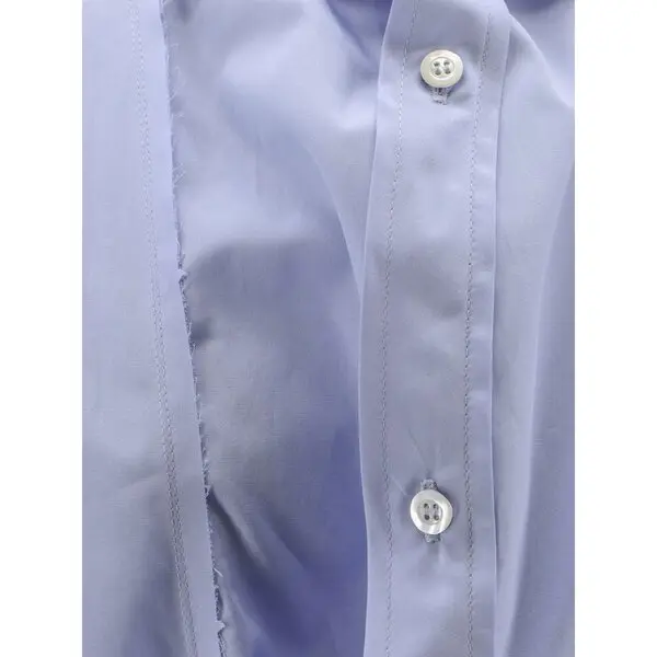 MAISON MARGIELA Long Sleeve Shirt - Blue