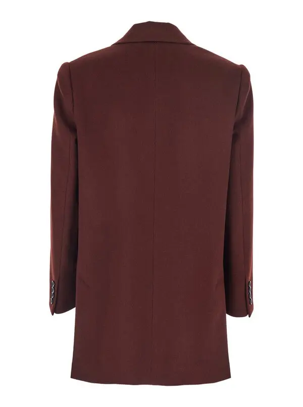 Max Mara Wool Single-breasted Jacket - Multicolor