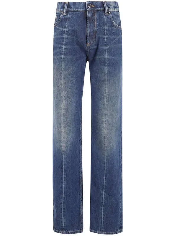 Versace Non-stretch Denim Jeans - Blue