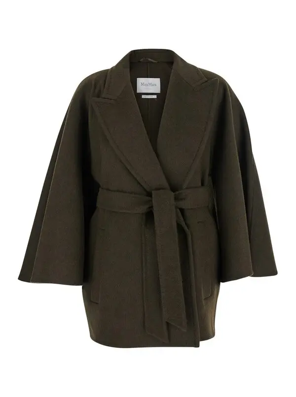 Max Mara Verna Wool Coat - Multicolor