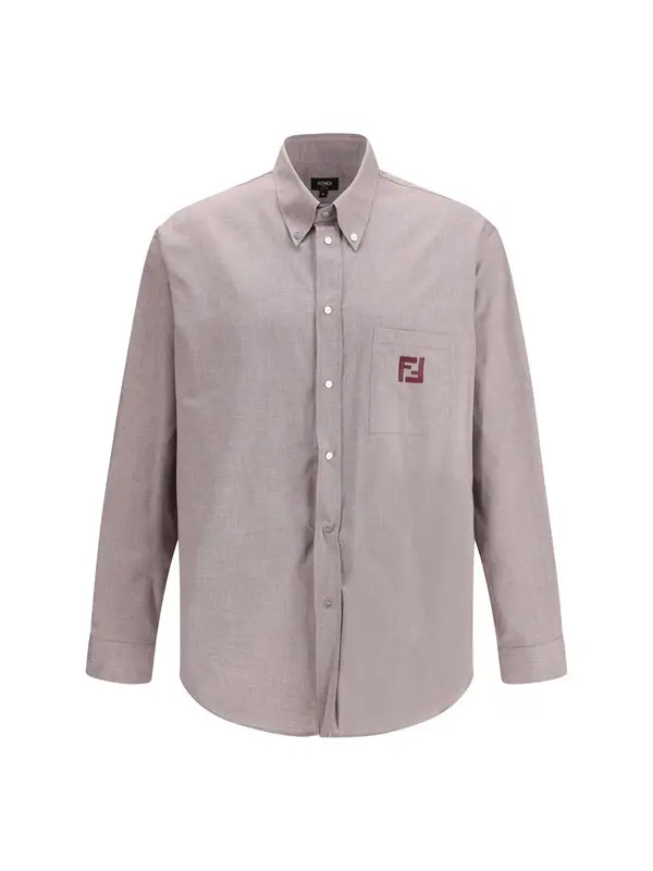 Fendi Oxford Cotton Shirt