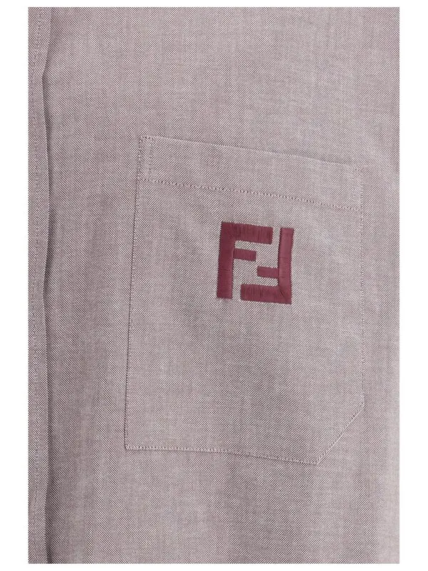 Fendi Oxford Cotton Shirt
