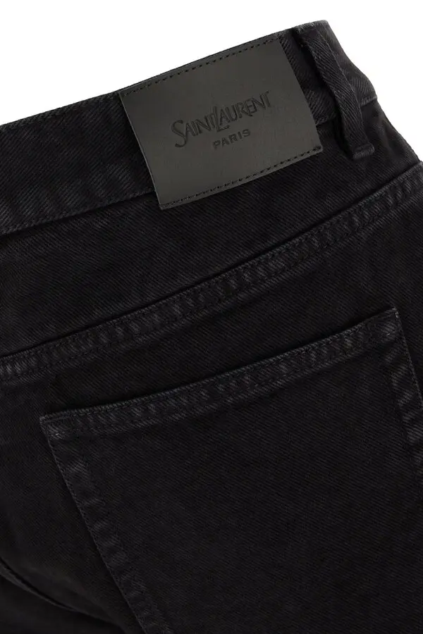 Saint Laurent Straight Leg Jeans - Multicolor